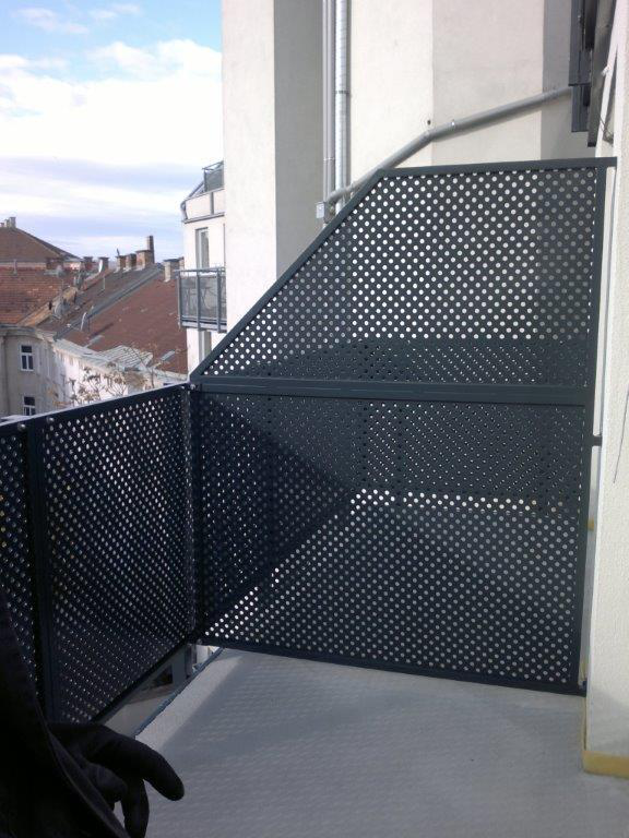 Our works - Perforated sheet railings - Maszin ltd.